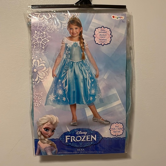 Disguise | Costumes | Disguise Girls Disney Frozen Elsa Deluxe Costume ...